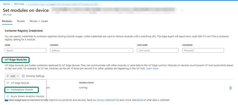 Deploying Opc Router To Edge Devices Using Azure Iot Hub