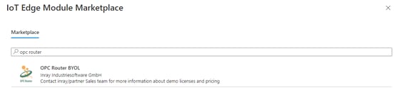 Deploying OPC Router to Edge Devices using Azure IoT Hub